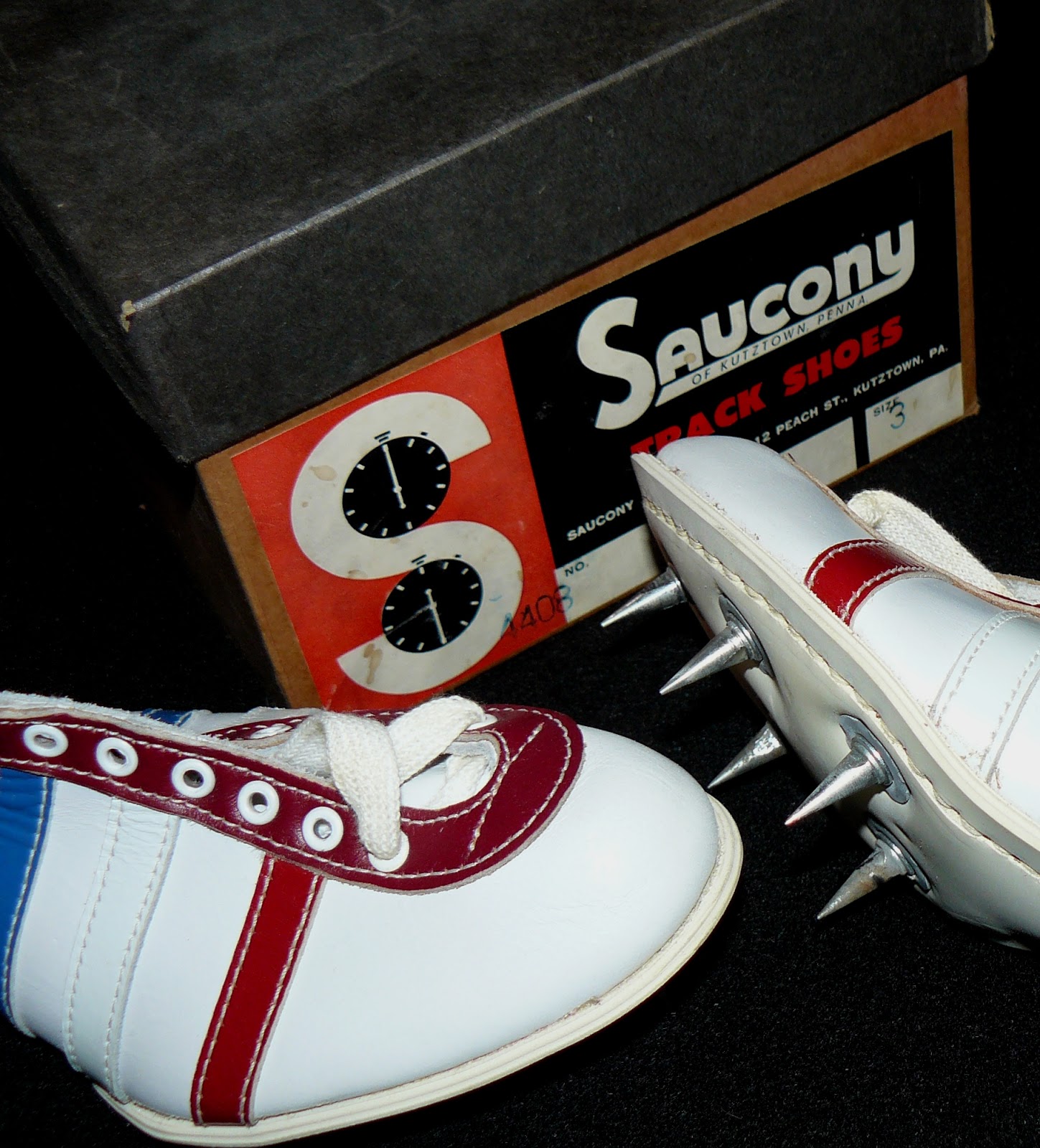 THRIFT SCORE...and more...: vintage track shoes...