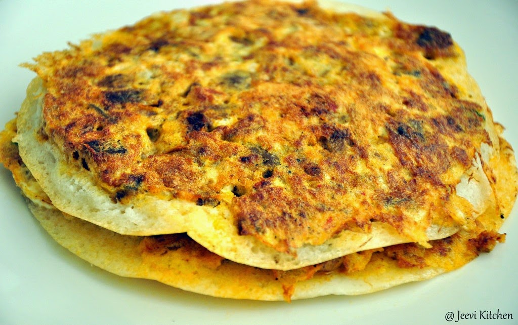 Jeevi Kitchen: Kari Dosai ( Mutton)