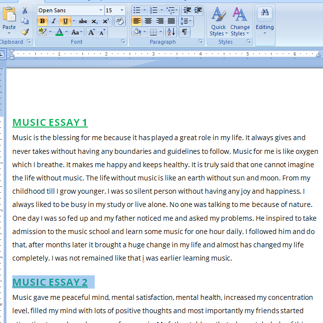 Format Painter in Microsoft Word ~ TechFact