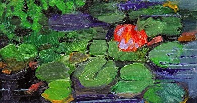 Where ART Lives Gallery Artists Group Blog: Colorful Landscape Pond ...