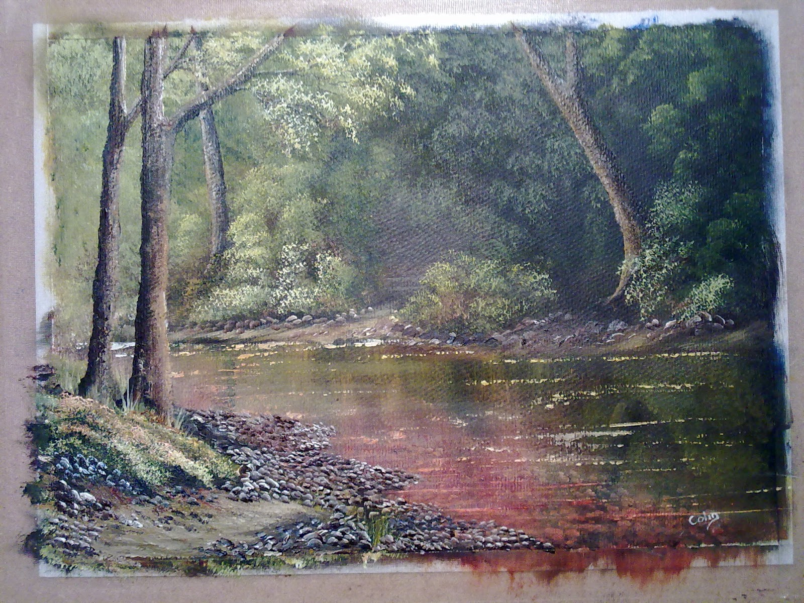 Acrylic Landscapes: Acrylic Art Tutorial 1