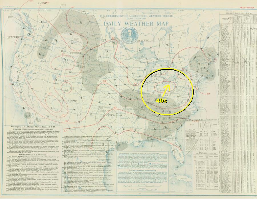 Scott Sabol's World of Weather: Weathermaps from the 1920s...80s to the ...
