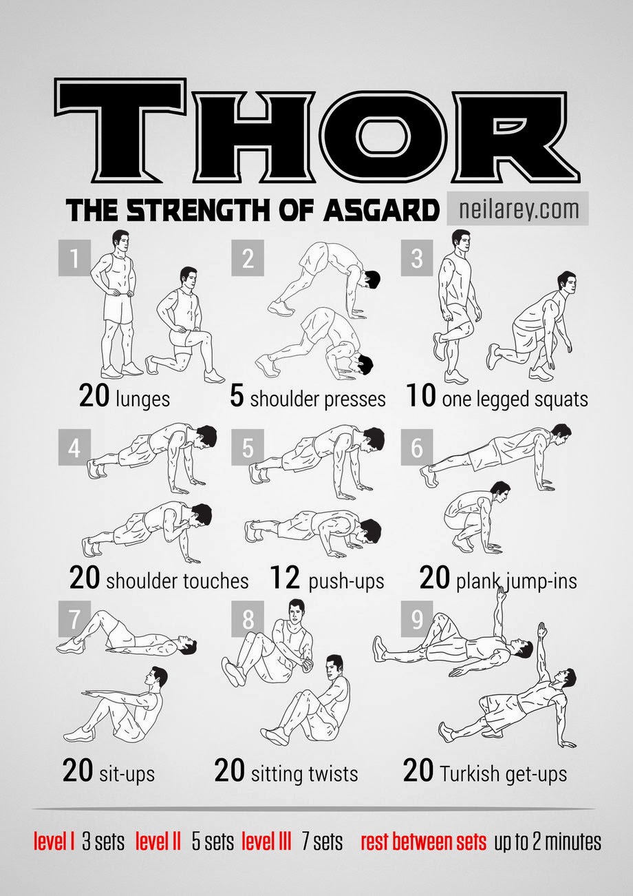 Obesity Overload: Thor Workout...Strength of an Asgard Warrior!