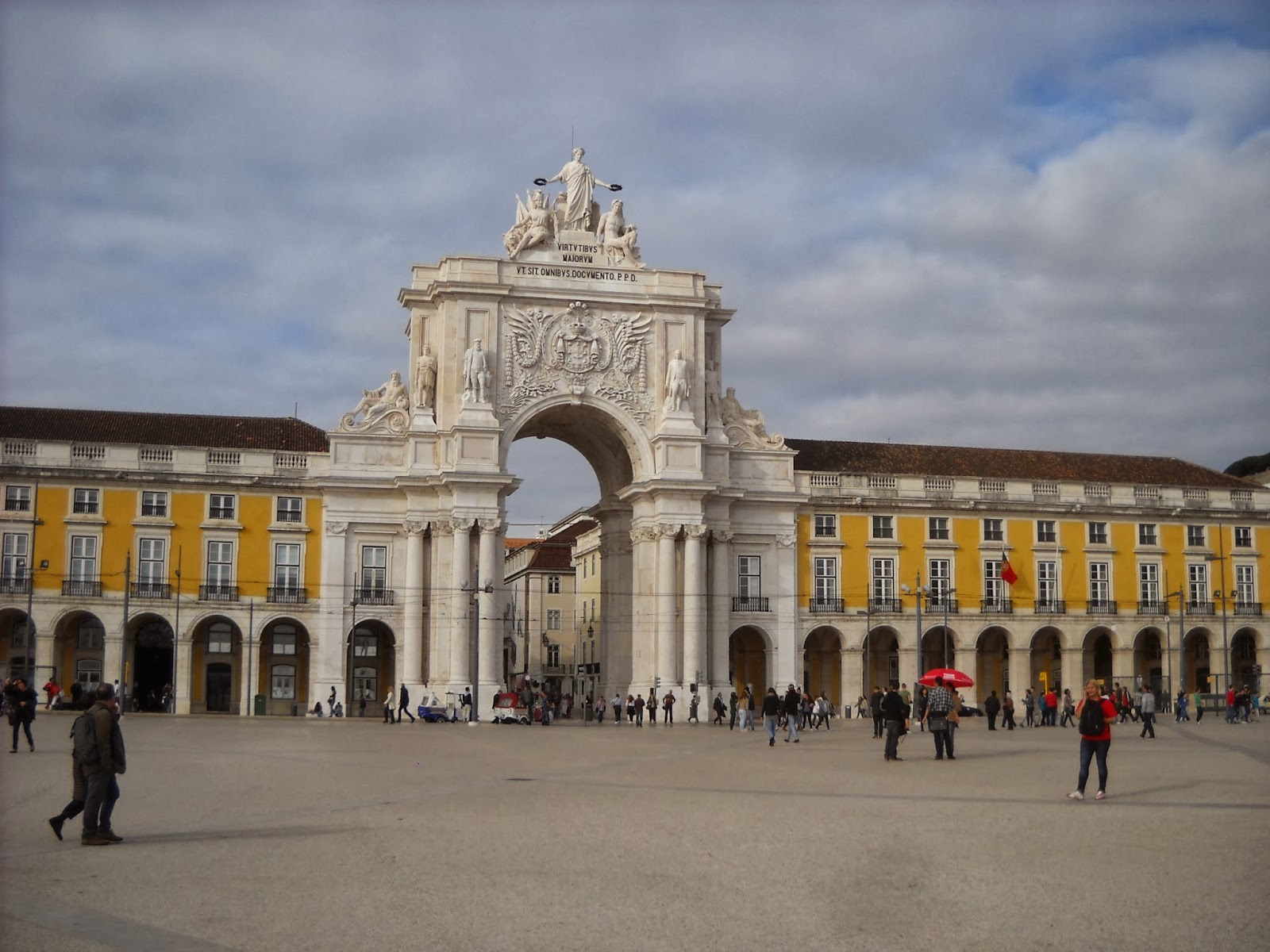 Portugal: O Arco Triunfal da Rua Augusta - Lisboa