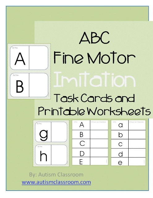 Autism Classroom: We Mastered Tracing and Imitating Lines...Now What?