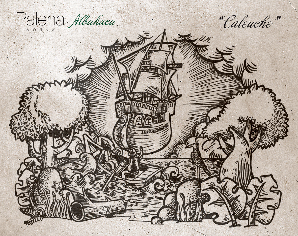 ILUSTRACIÓN: "El Caleuche"