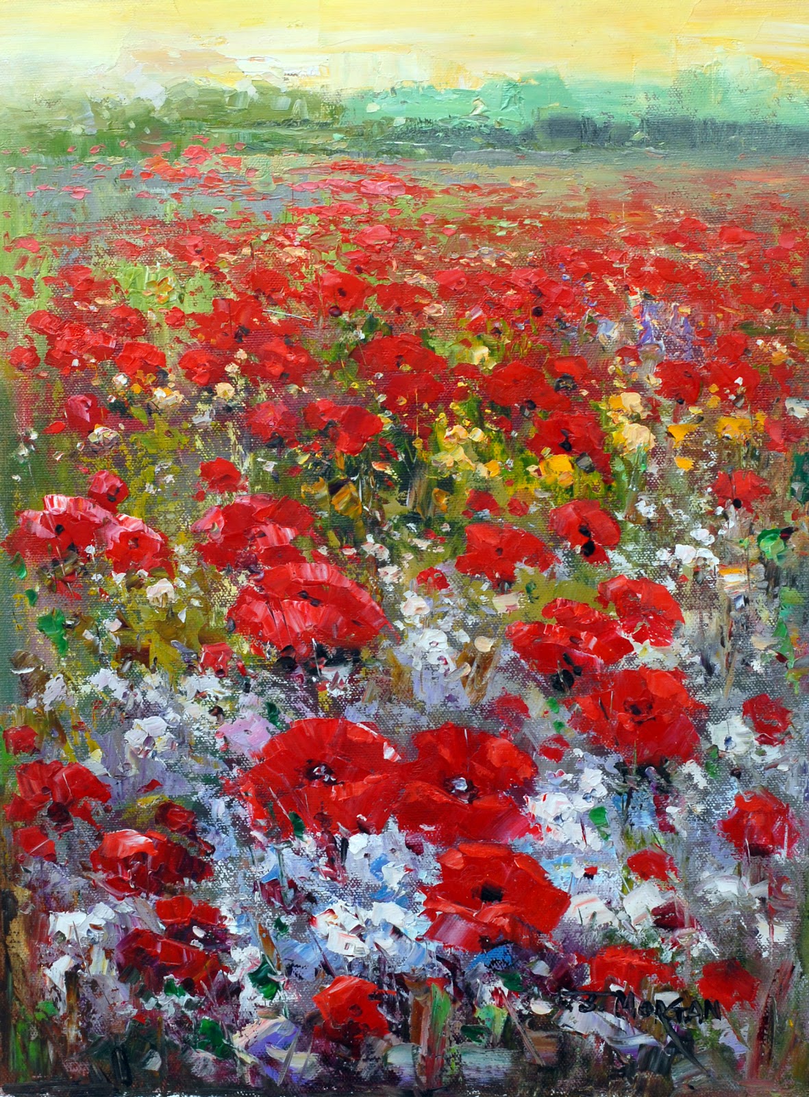 J.R. Mooney Galleries of Fine Art: 14 New works by J. Morgan at JR Mooney