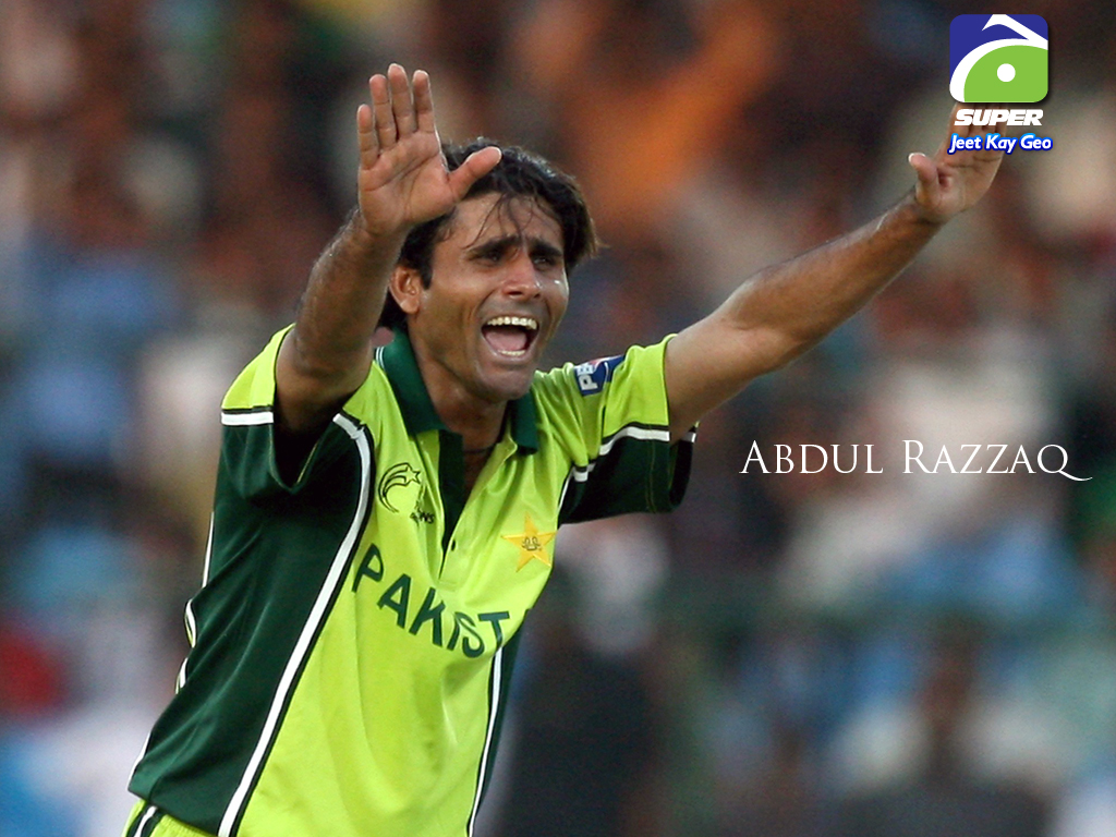 Pakistan Cricket Players: Abdul Razzaq Photos