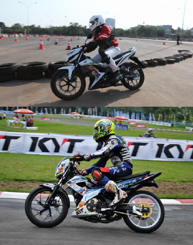 Belajar Dan Terapkan: Honda Sonic 150R VS Suzuki Satria FU 150