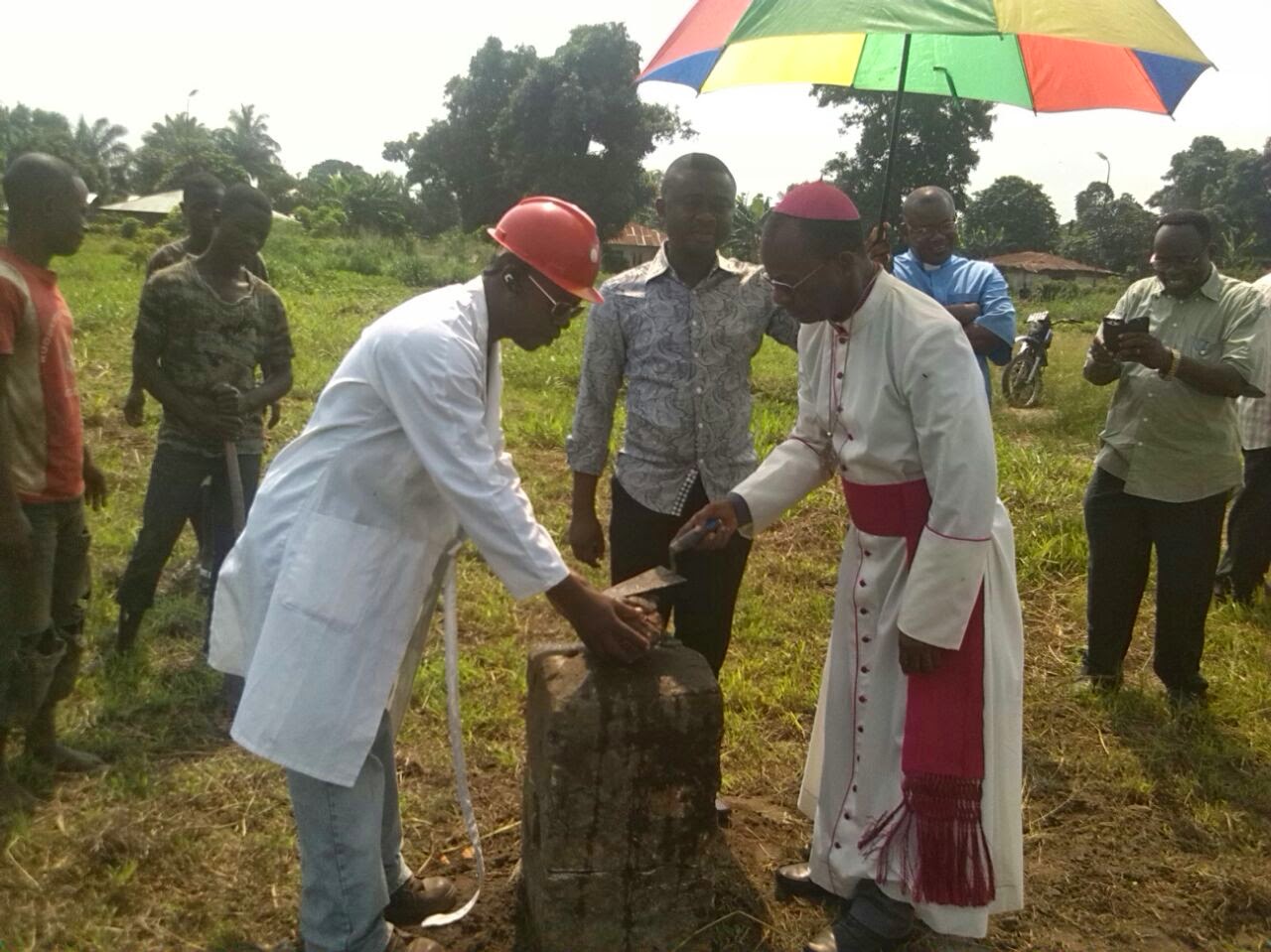 DIOCESE D'INONGO: Construction du nouvel éveché à Inongo