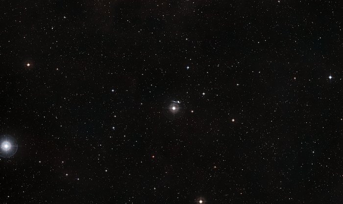 NGC 7714, galaxia espiral.