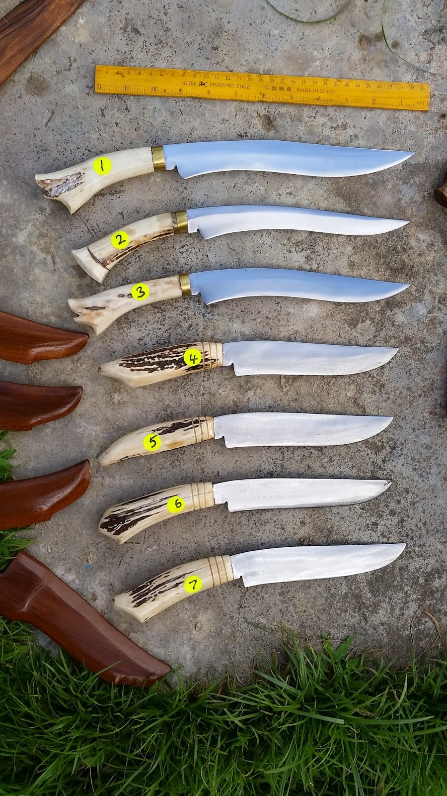 Parang Online: pisau hulu tanduk rusa (sold out)