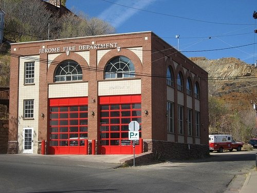 Darren's Rides: Arizona Small Town Fire Stations