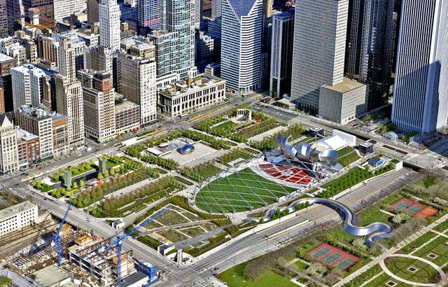 Espacio Público: MILLENIUM PARK, CHICAGO E.U.