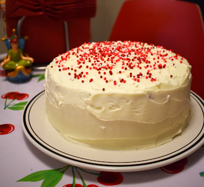 A Peek into the Pantry: Maryellen's Red Velvet Cake