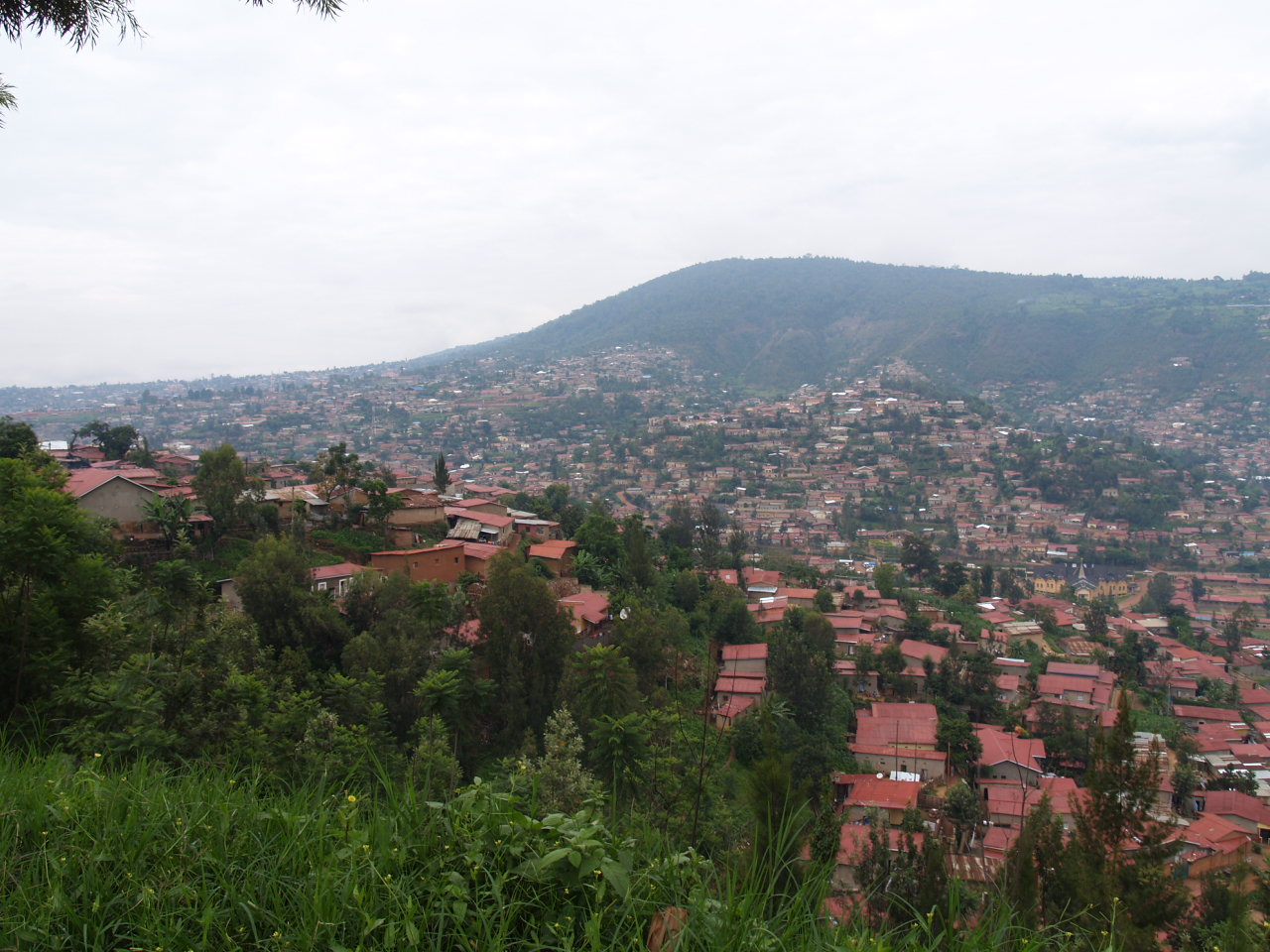 Susie and Chris in Rwanda: Views of Kigali and Butaro countryside