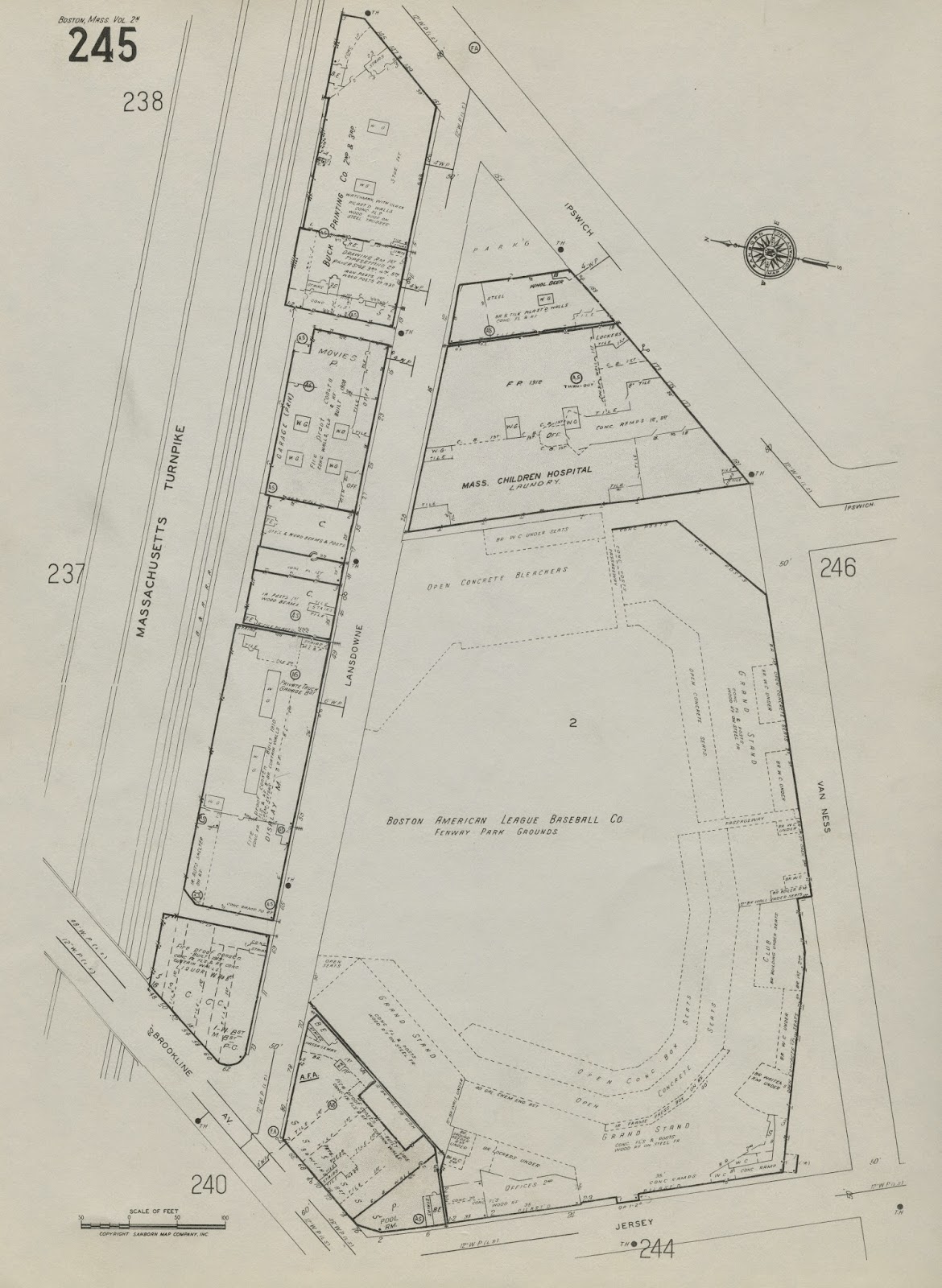 GIS Research and Map Collection: Baseball Maps Available from Ball ...