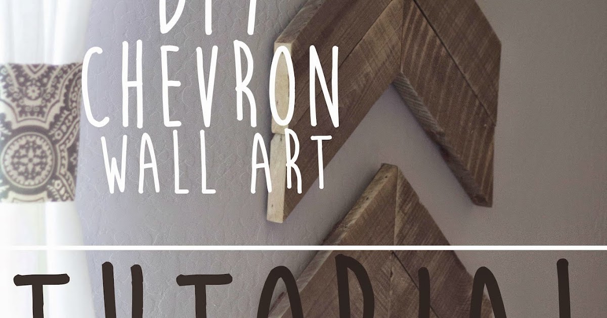 DIY Chevron Wall Art {TUTORIAL} | The Weathered Palate