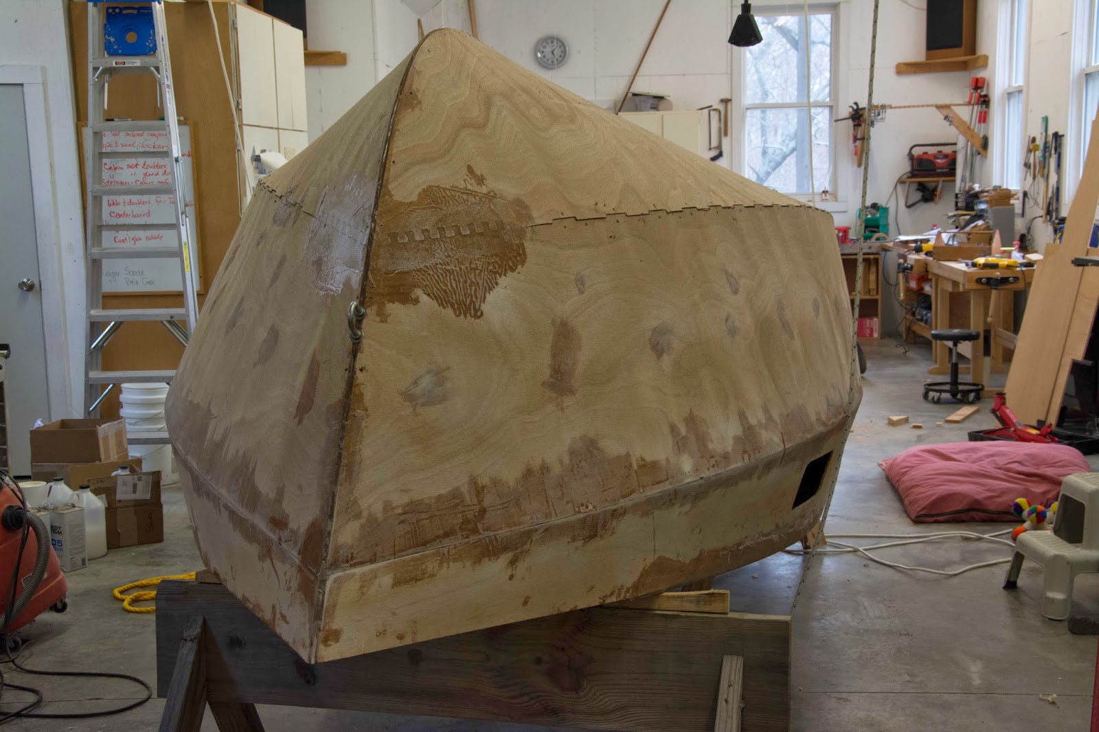 Sailing and Paddling with Doug: Core Sound 20 Mark III Construction ...