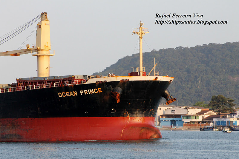 Navios em Santos: Ocean Prince