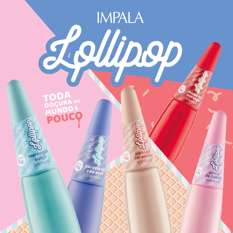 Impala lança coleção "Lollipop" com inspiração no universo candy color ...