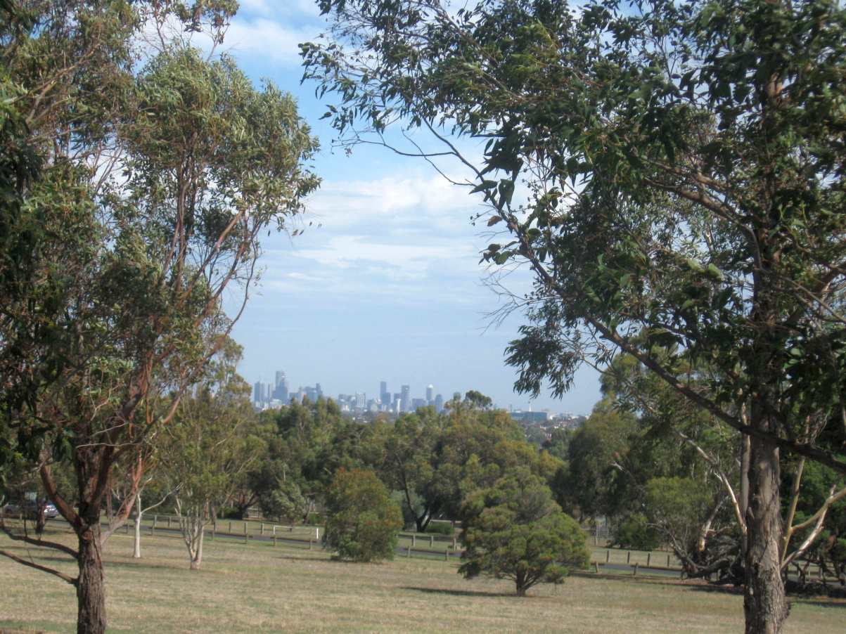 TRACKS, TRAILS AND COASTS NEAR MELBOURNE : Bundoora Park. and Mt Cooper