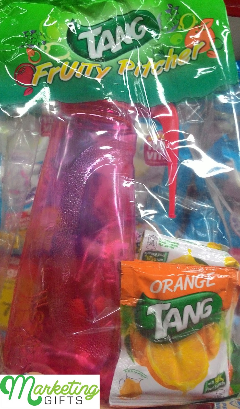 Marketing Gifts: Tang Gift with Purchase – Free Pitcher