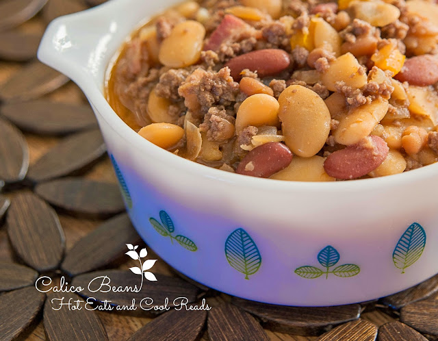 Hot Eats and Cool Reads: Calico Beans Recipe