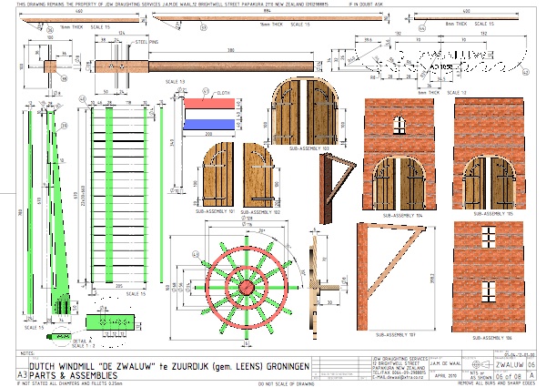 Model Engineering: BUILD A WINDMILL By Julius de Waal