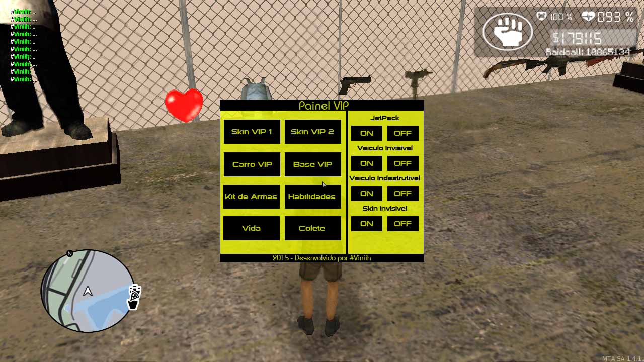 Multi Theft Auto | Comunidade: [MTA PLAY] Painel VIP em DX com BASE