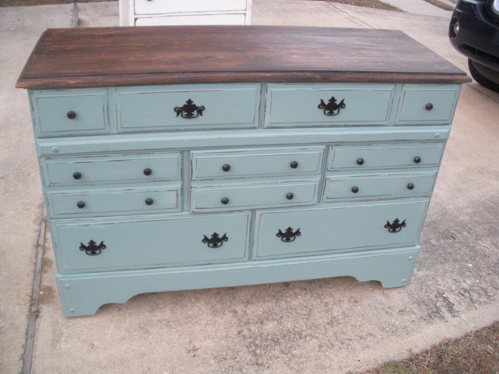 The JUNKtion: Cottage Chic Dresser