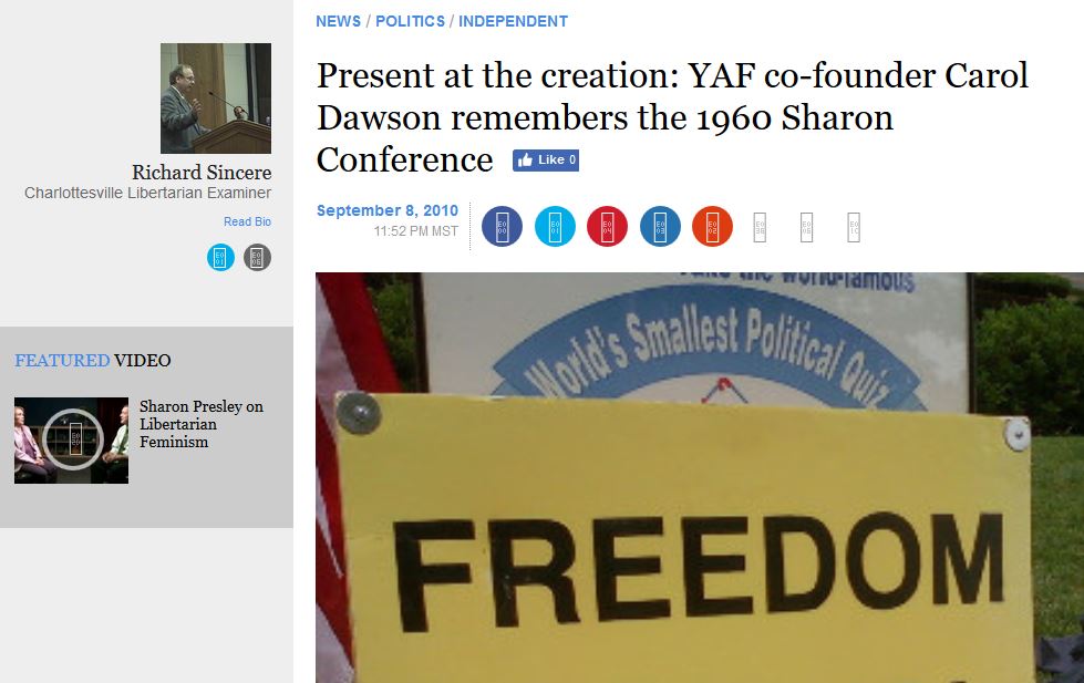 Rick Sincere News and Thoughts: From the Archives - Present at the ...