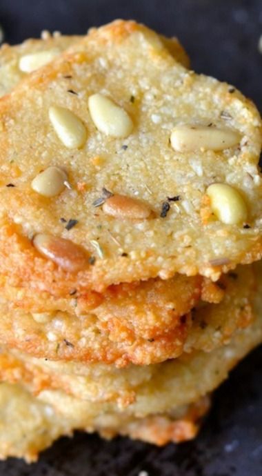 Parmesan, Oregano and pinon nut Melts | Recipes Cravings