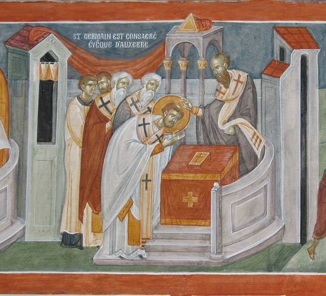 ORTHODOX CHRISTIANITY THEN AND NOW: Saint Germanus, Bishop of Auxerre ...