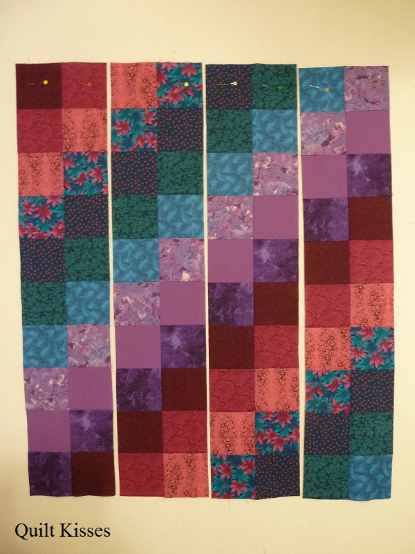 Quilt Kisses: Charming Stripes Quilt Tutorial