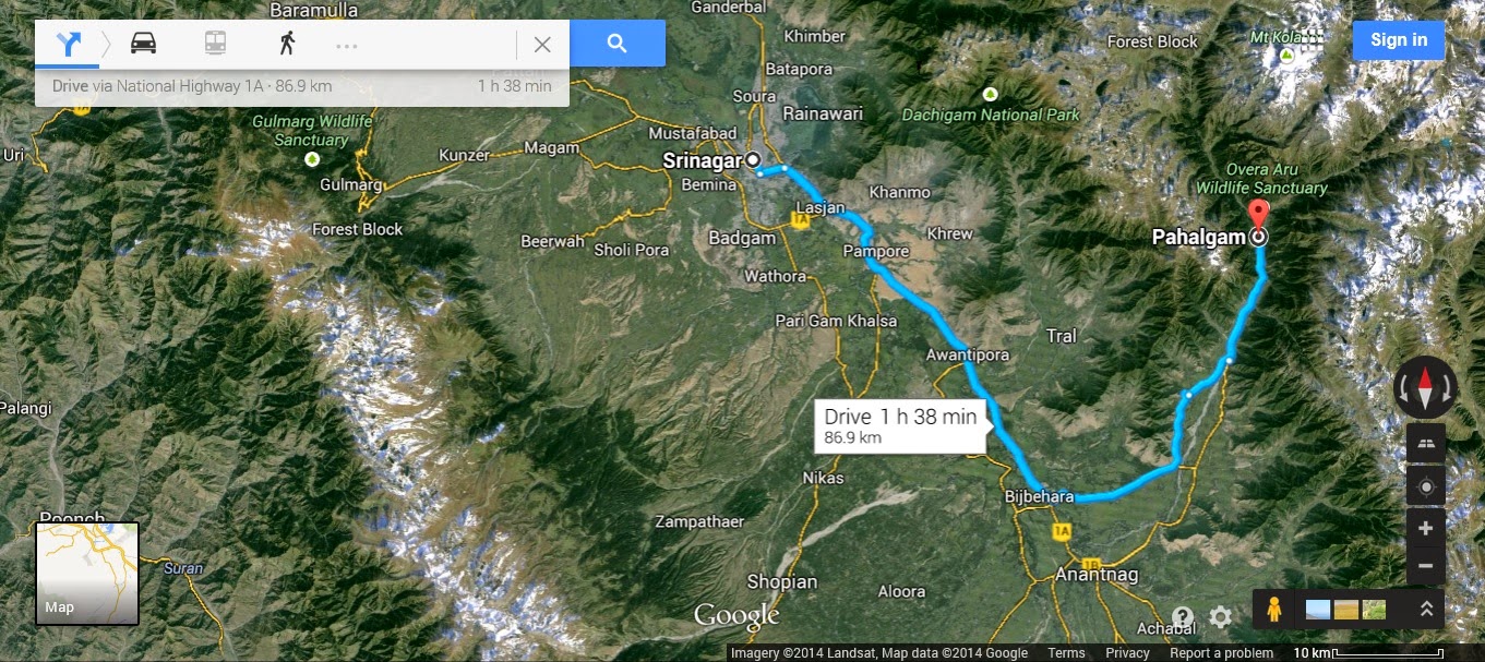 qidr.an ©: Kashmir 2014 | Day 3 Pahalgam : en route