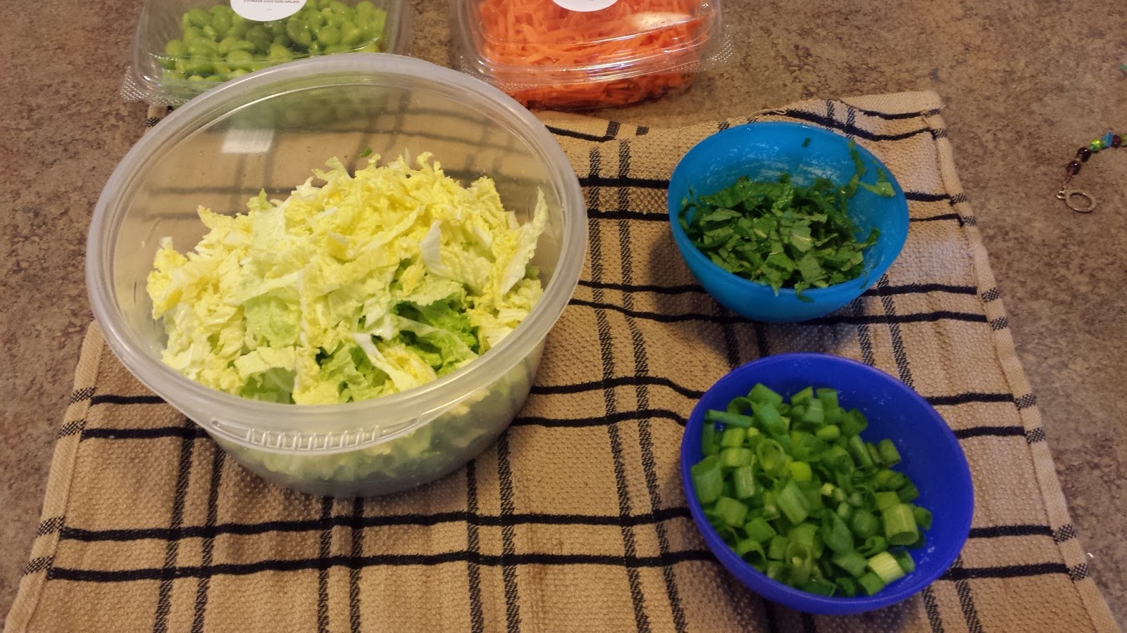 Meal Subscription Boxes: Plated: Chinese Chicken Salad ... Yuck!