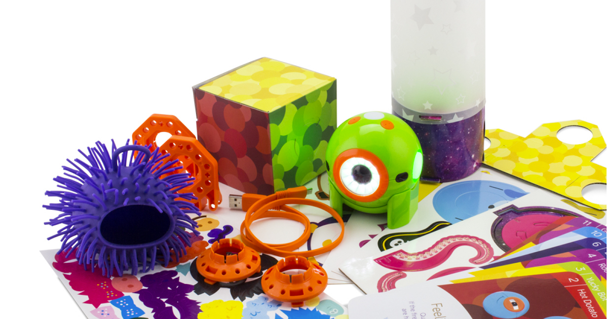 Wonder Workshop Add CleverBots Cue and Dot Creativity Kit | Tech Age ...