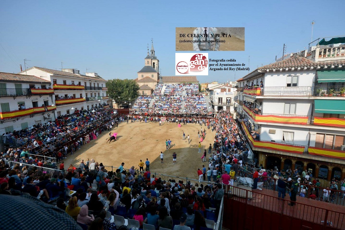 DE CELESTE Y PLATA: TORRELAGUNA Y SU PLAZA DE TOROS