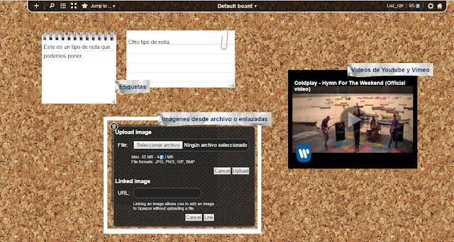 Todo está en la nube: Corchos virtuales en spaaze