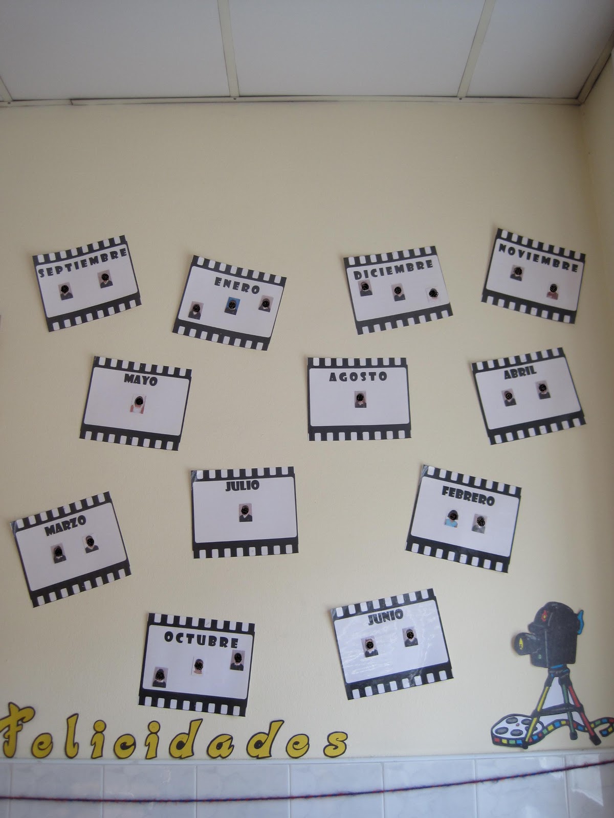 1 Curso de Cine: Decoración del aula