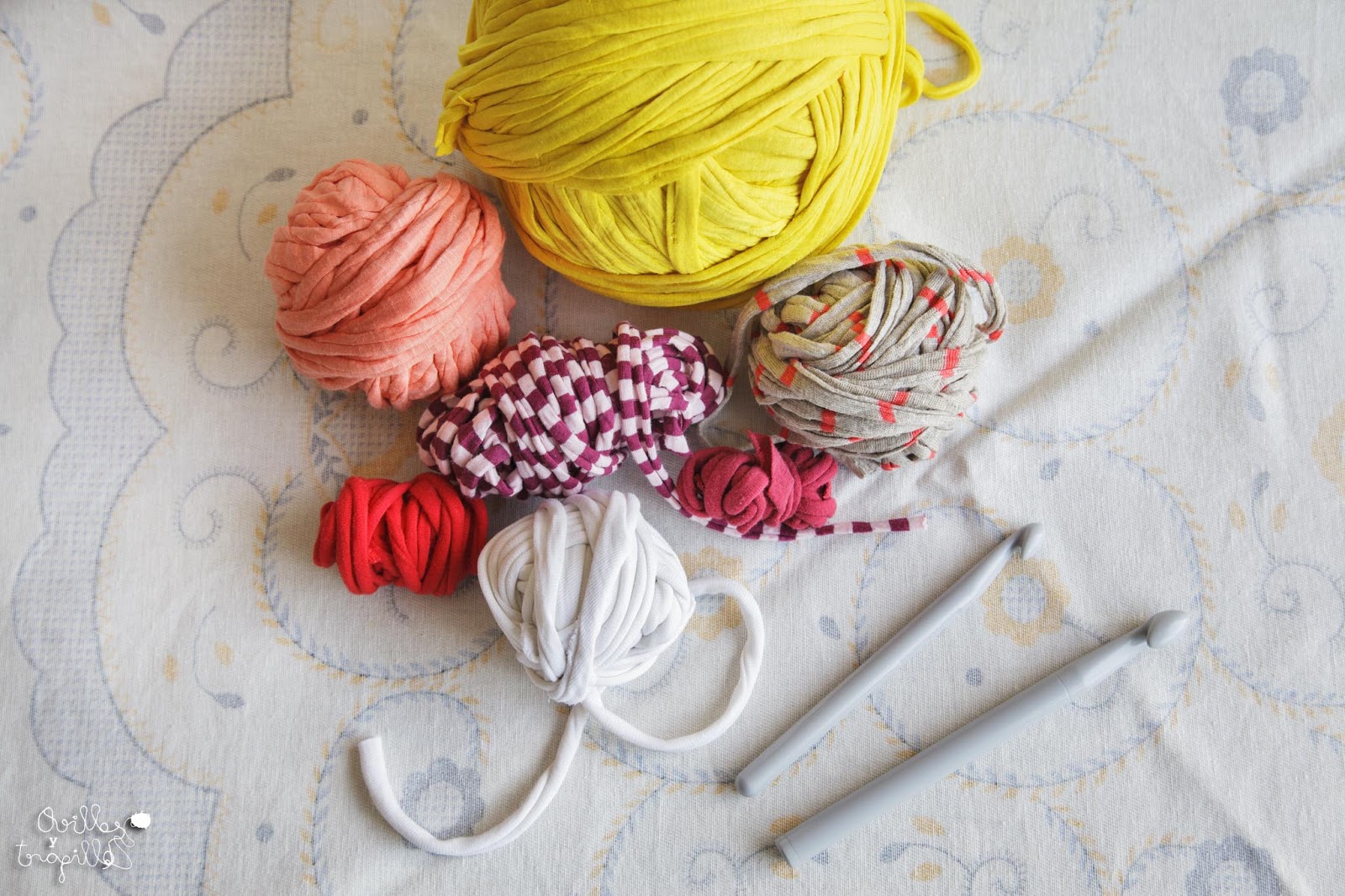 Ovillos y Trapillo: Cesto Trapillo paso a paso