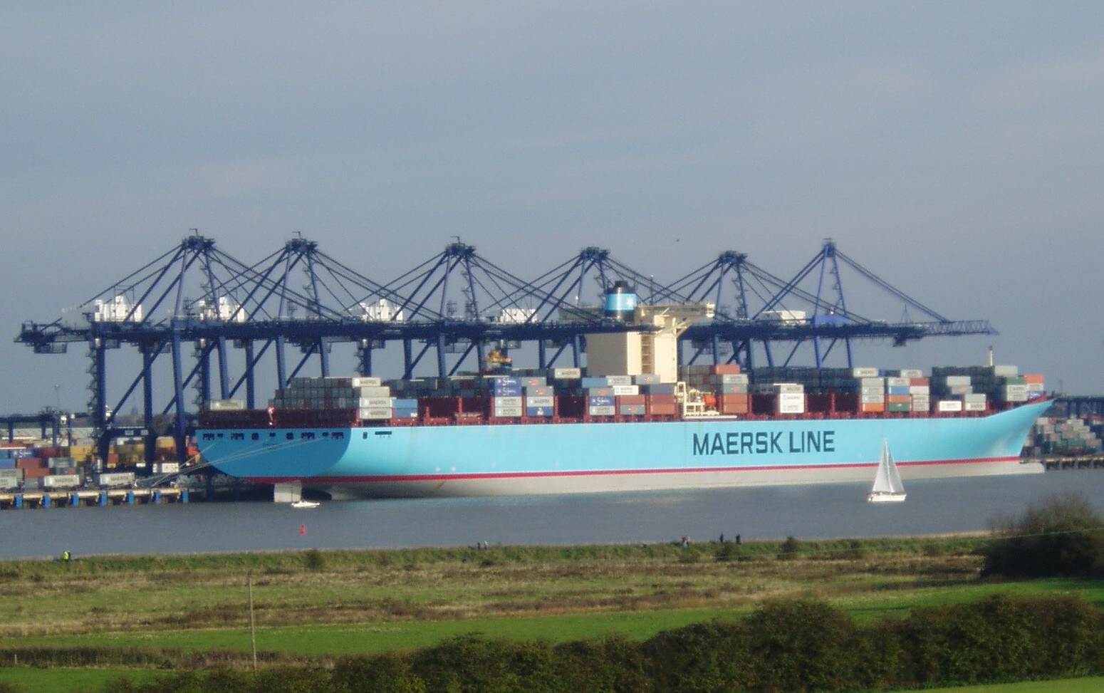 Emma Maersk World's Largest Container Ship ~ World Information