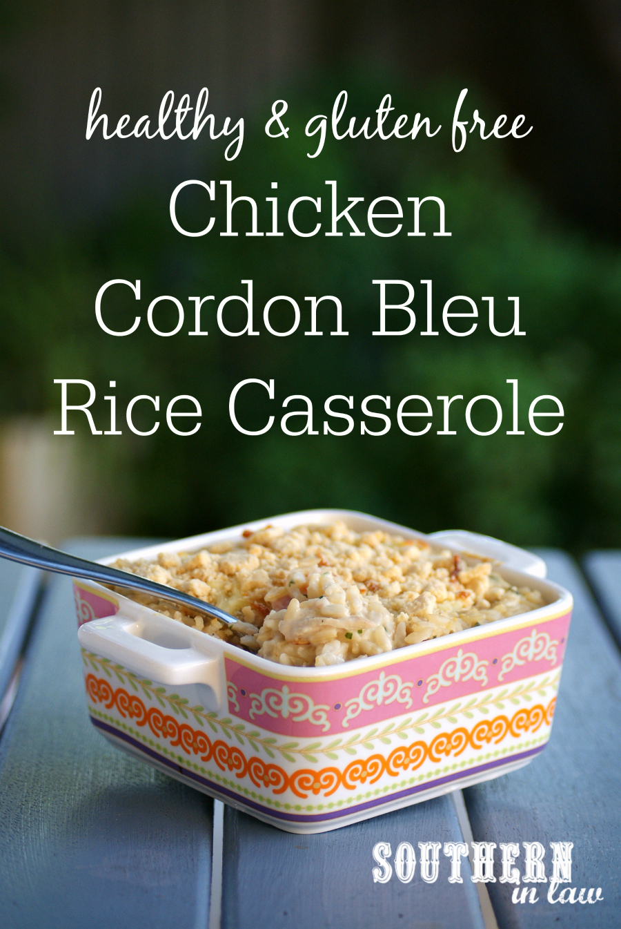 Southern In Law: Recipe: Chicken Cordon Bleu Rice Casserole (Healthy ...
