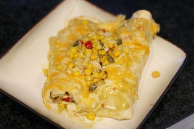 Sweet Corn and Chicken Enchiladas | The Chronicles of Ruthie Hart ...