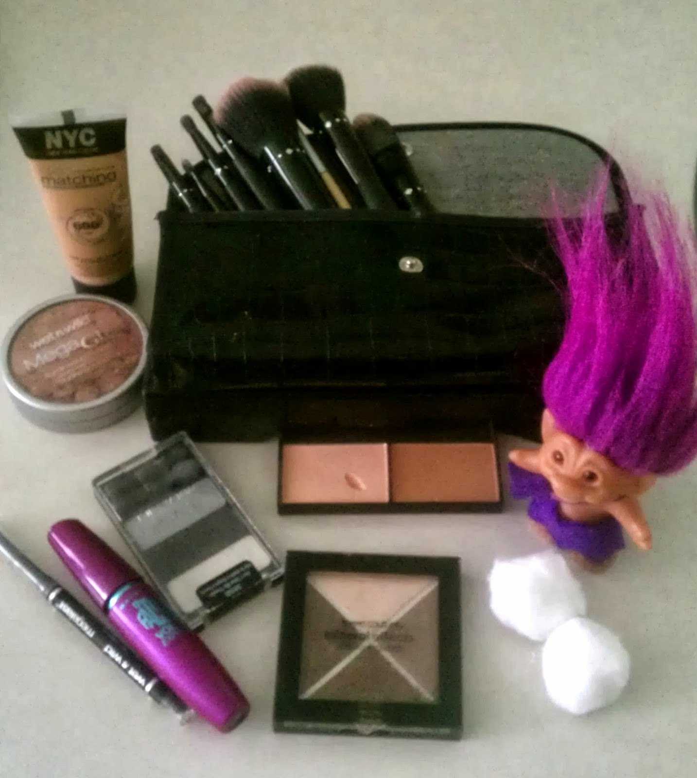 Polychrome: Troll Doll Makeup and Hair