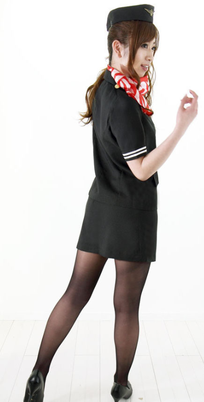 The Uniform Girls: [PIC] Japanese Air hostess cosplay uniform