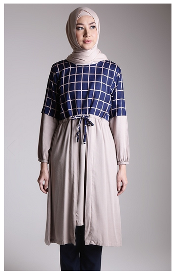 Inilah 10 Model Tunik Muslimah Modern Bergaya Casual