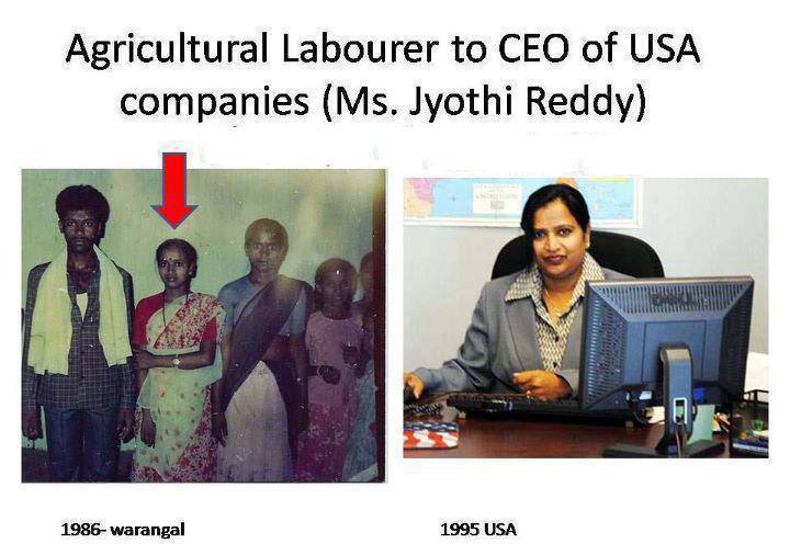 The Story of Anila Jyothi Reddy - Agricultural labourer to a CEO of USA ...
