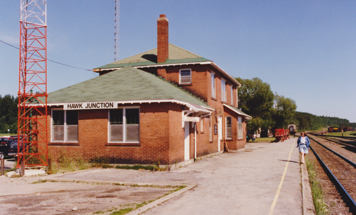 Rolly Martin Country: Hawk Junction on the Algoma Central Railway, June ...